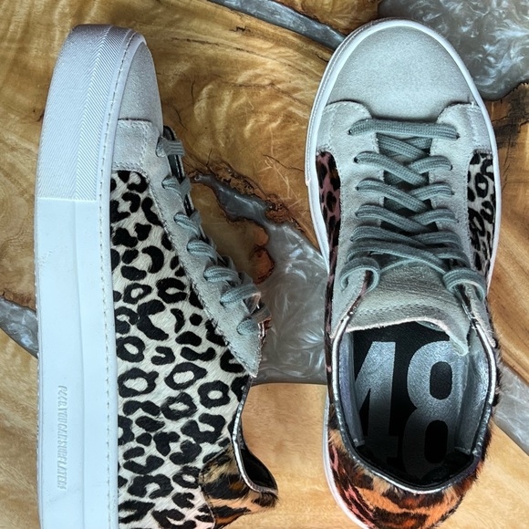 P448 | Shoes | P448 Platform Thea Cow In Leopard Print | Poshmark